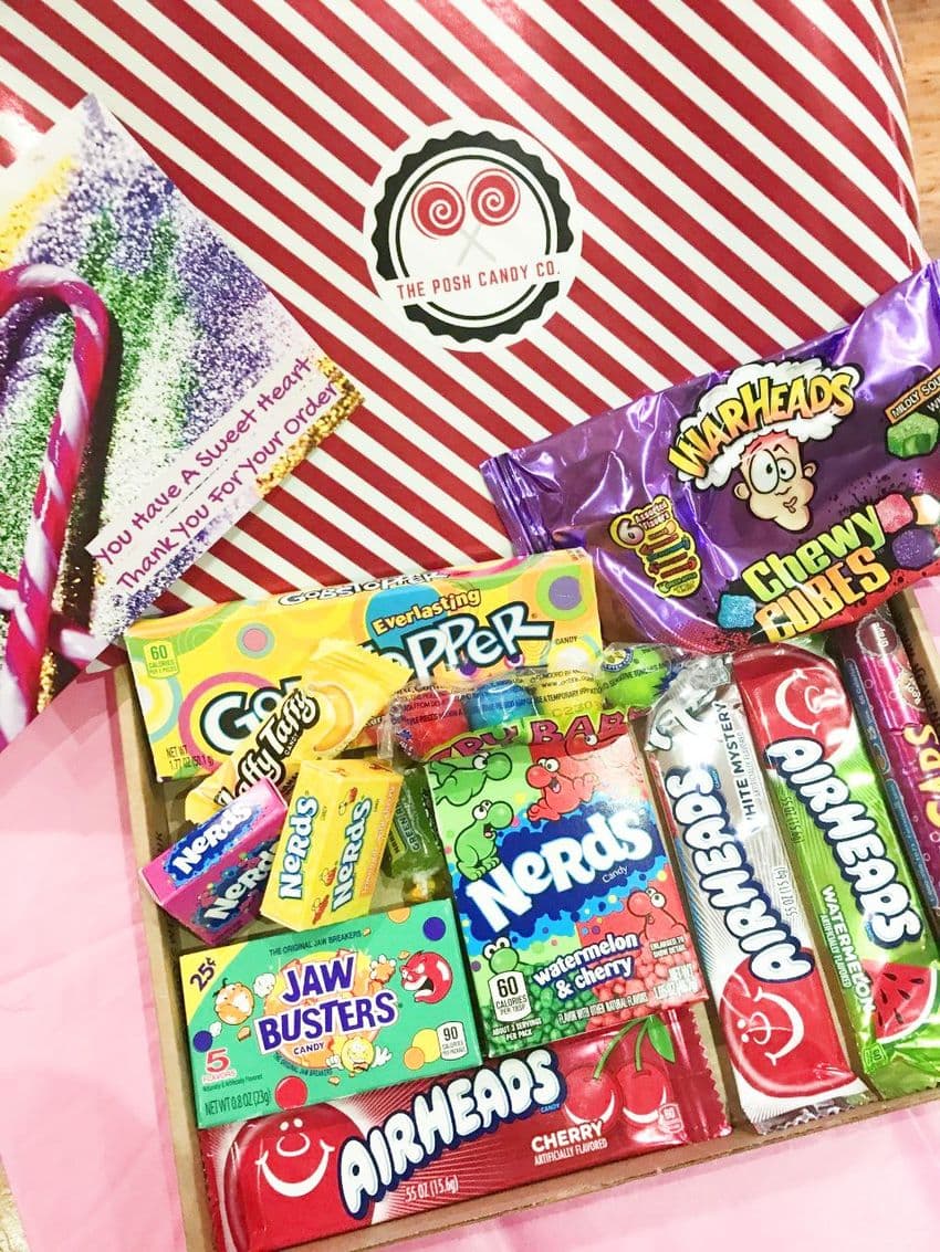 The Posh Candy Company American Sweets Treat Box. The perfect gift for ...