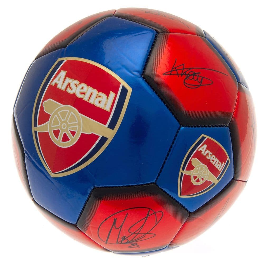 Arsenal Football with Signatures | AFC Merchandise [ Football Gifts Shop ]