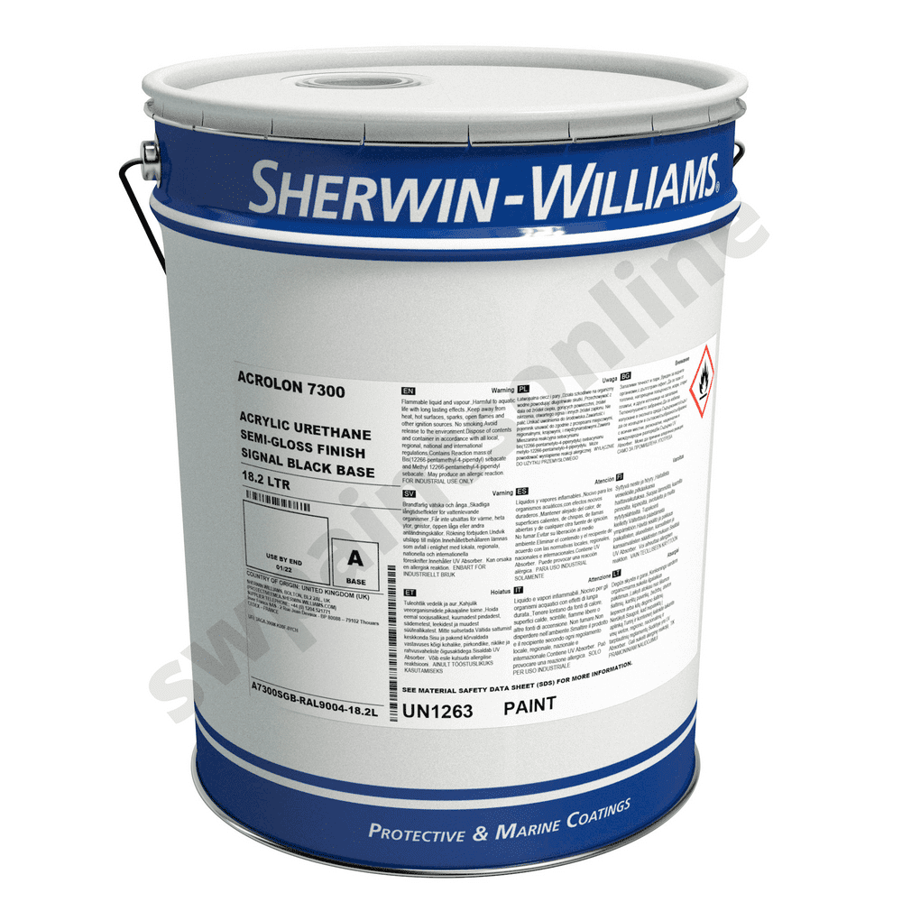 Sherwin Williams Acrolon 7300 Finish - Premium Colours | swpaintsonline ...