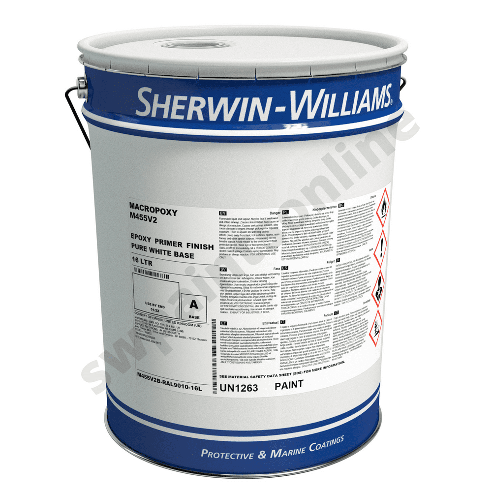 Sherwin Williams Macropoxy M455V2 - Standard Colours