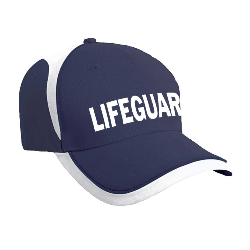 BONDI LIFEGUARD NAVY & WHITE CAP
