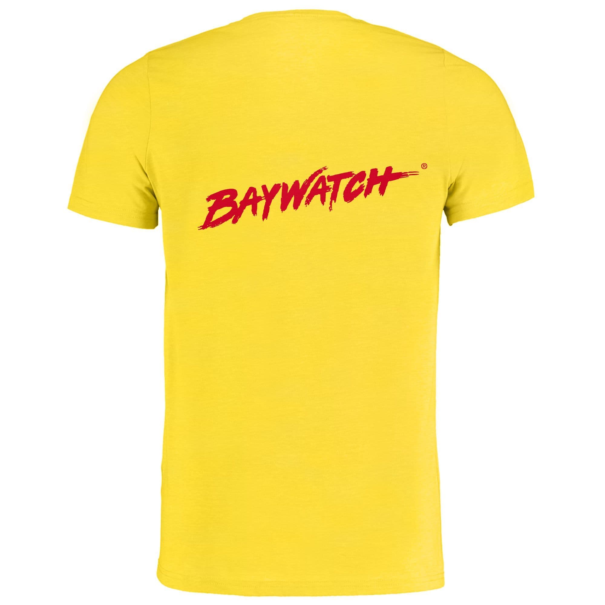 Licensed Baywatch Yellow T-Shirt | Lifeguard Gear