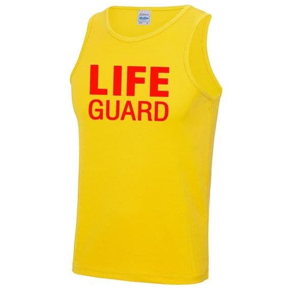 LIFE GUARD YELLOW COOLTEX VEST