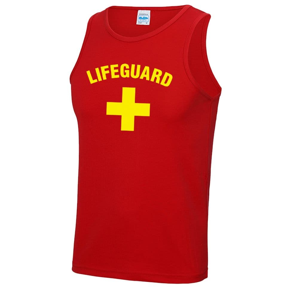 LIFEGUARD RED COOLTEX VEST