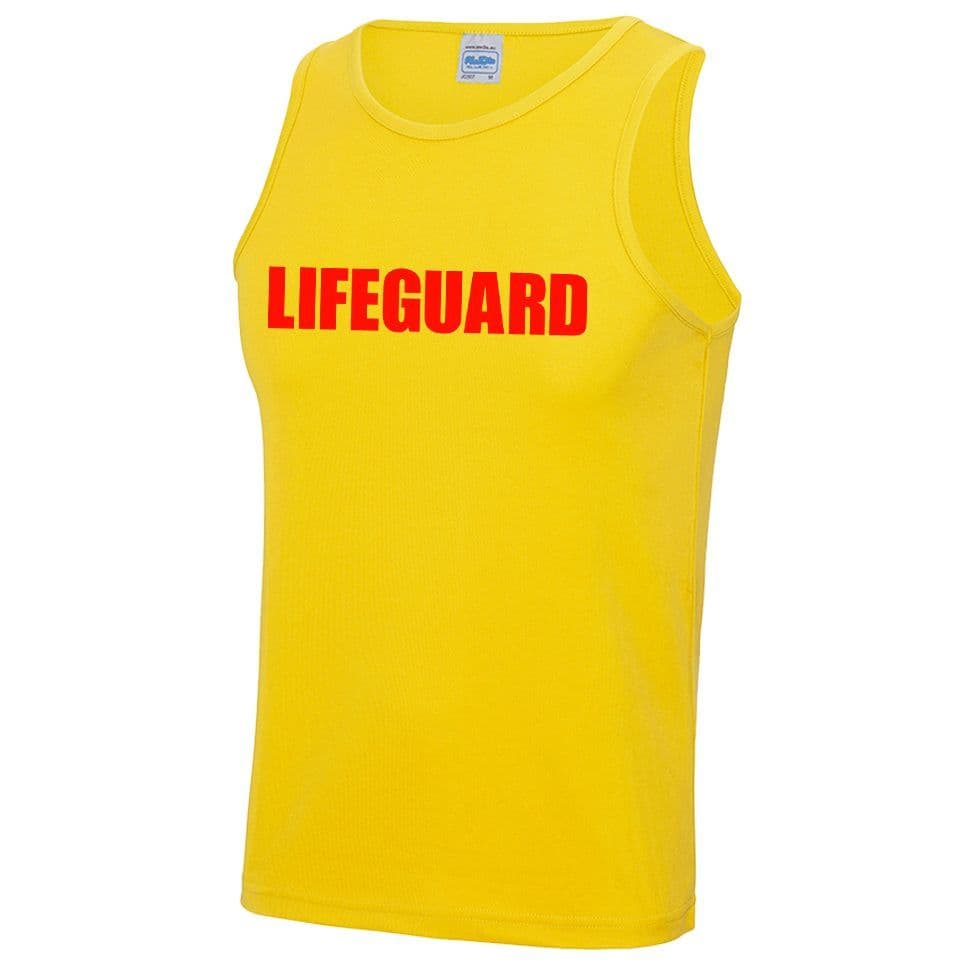 LIFEGUARD YELLOW COOLTEX VEST