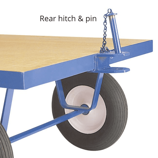 Double Ackerman Heavy Duty Towing Trailers