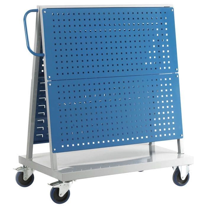 Double Sided Louvre Panel Trolley - 2 Panels