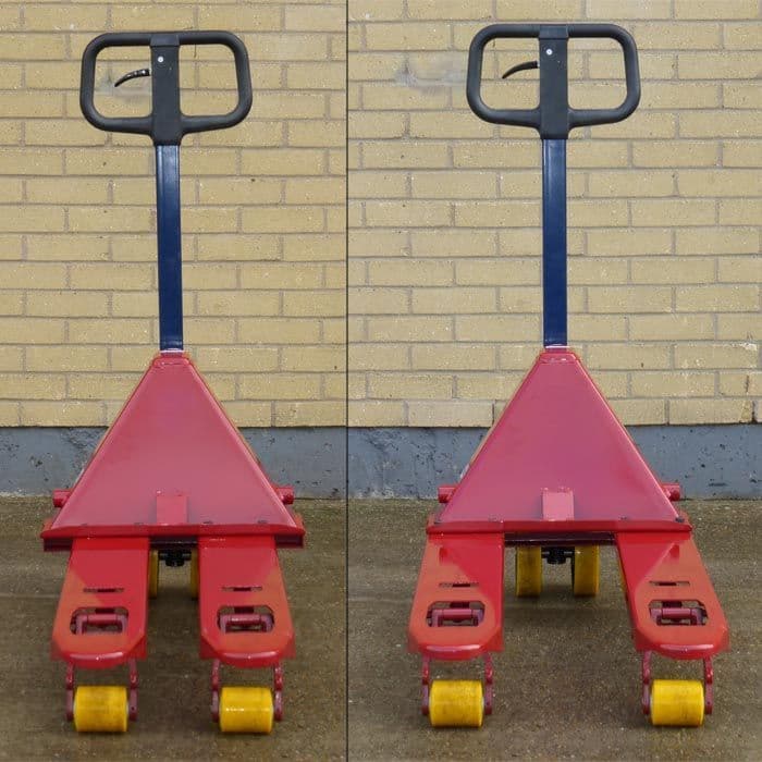 Heavy Duty Adjustable Pallet TruckCapacity 2200kgModel PTA22