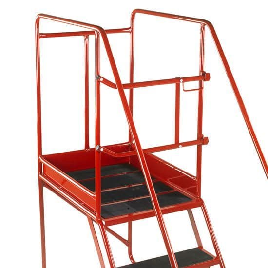 Warehouse Steps Platform Front Double Hinged Bar - S177