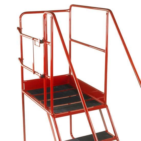 Warehouse Steps Platform Side Double Hinged Bar