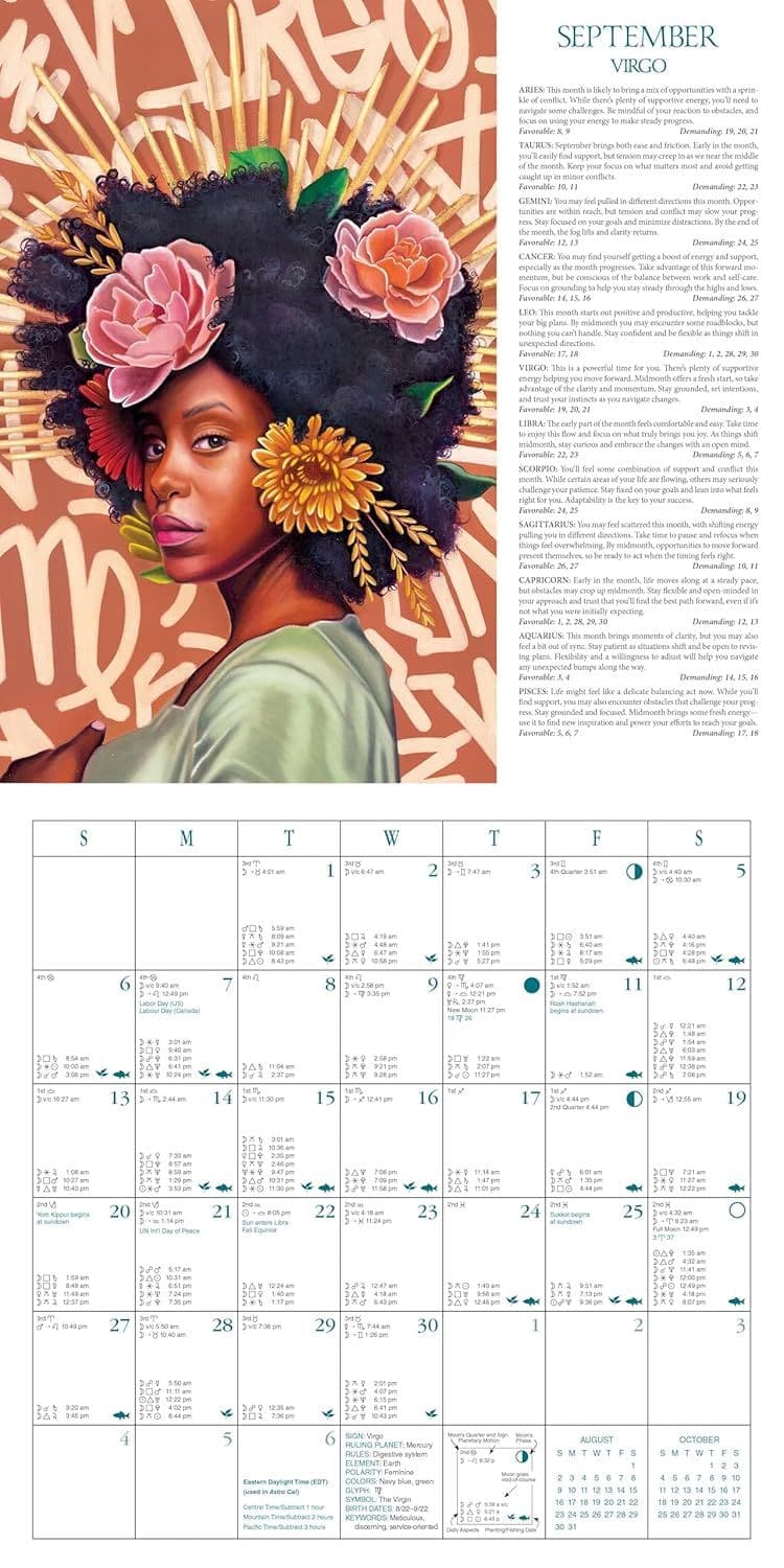 Llewellyn s Astrological Wall Calendar 2026