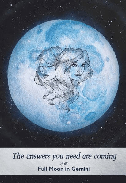 Yasmin Boland Moonology Oracle Cards 44 Card Deck And Guidebook