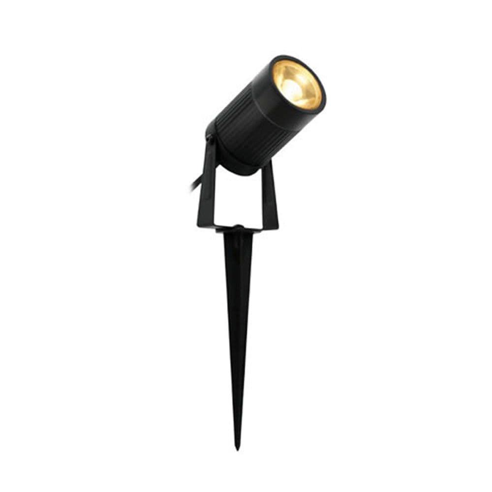 ALL LED Excalibur ASPK500/F/30 5W Black Warm White LED Spike Light