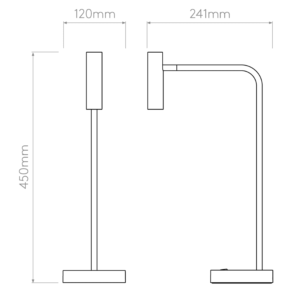 Astro 1058005 Enna Desk LED Table Light Matt White