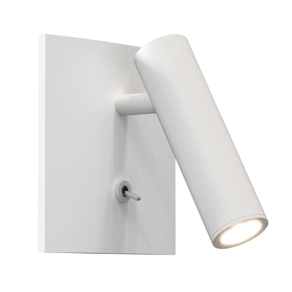 Astro 1058016 Enna Square Switched LED Reading Light Matt White