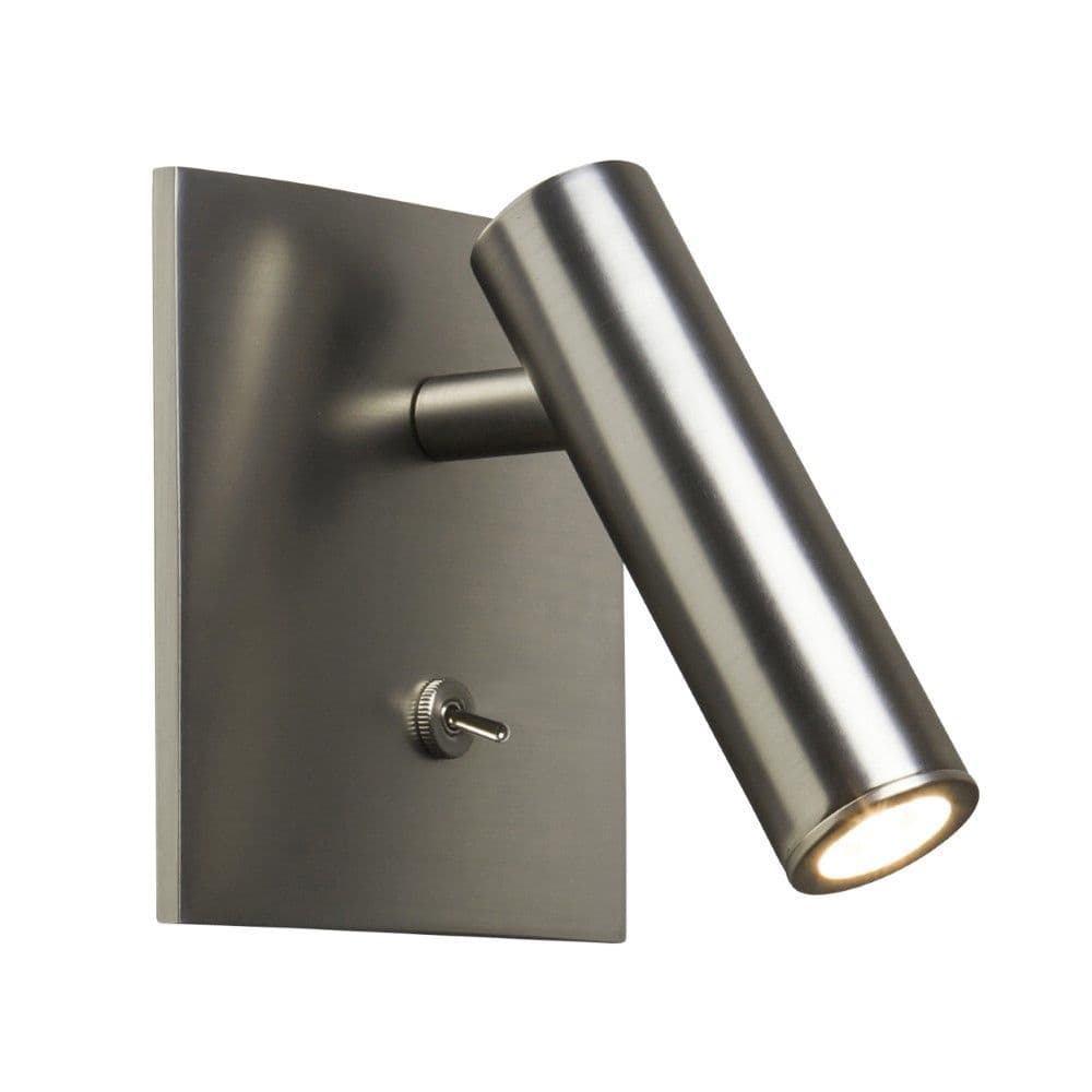 Astro 1058018 Enna Square Switched LED Reading Light Matt Nickel