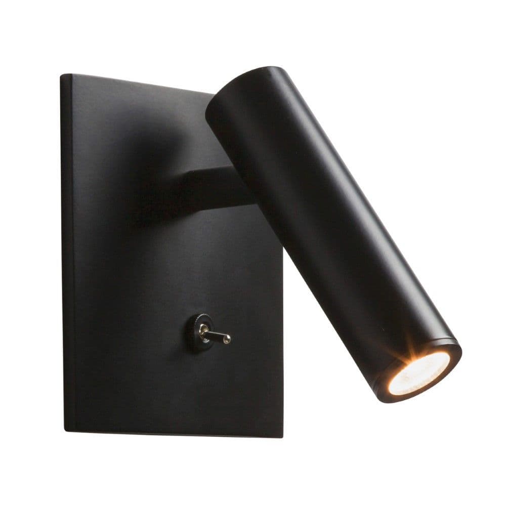 Astro 1058024 Enna Square Switched LED Reading Light Matt Black