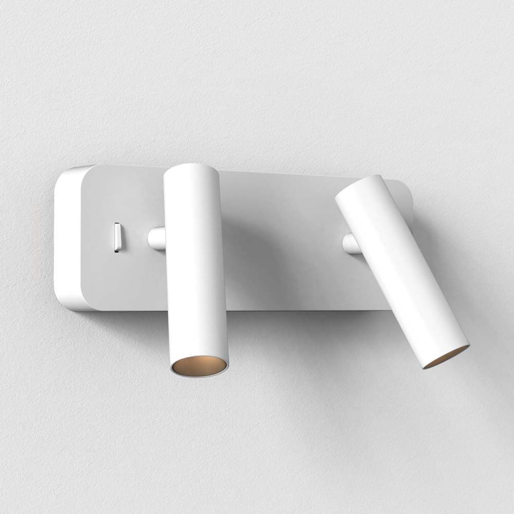 Astro 1058194 Enna Twin Matt White Reading Light