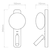 Astro 1176009 Zeppo Reader Matt Black