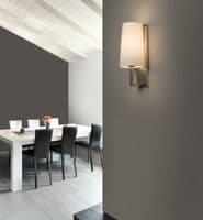 Astro 1214004 Riva 350 Wall Light Matt Nickel