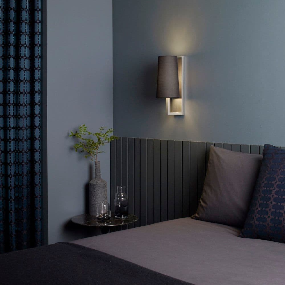 Astro 1214004 Riva 350 Wall Light Matt Nickel