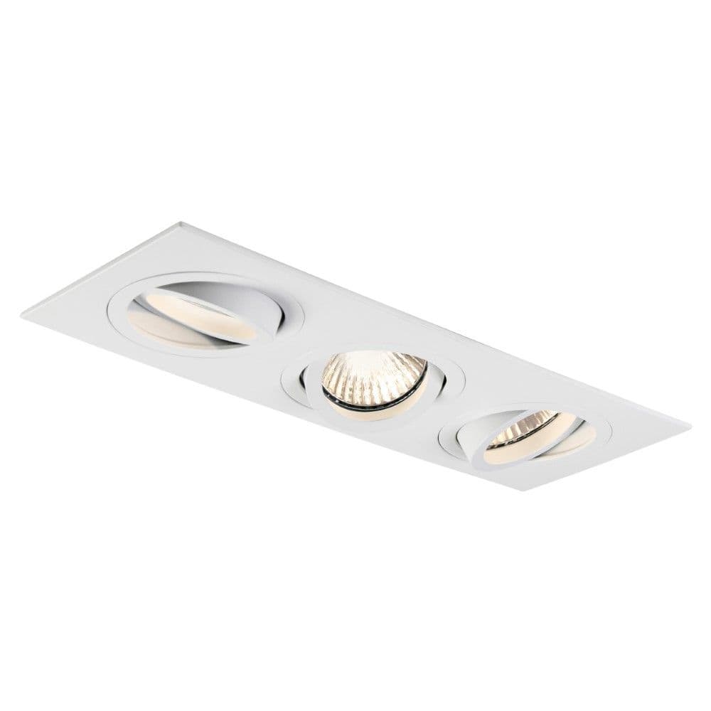 Astro 1240019 Taro Triple Recessed Spot Light Matt White