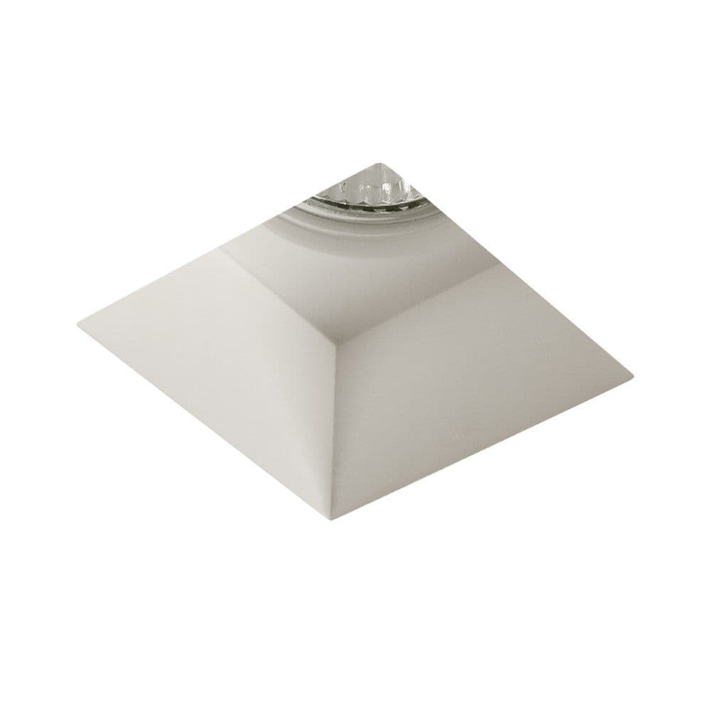 Astro 1253002 Blanco Square Fixed Recessed Spot Light Plaster