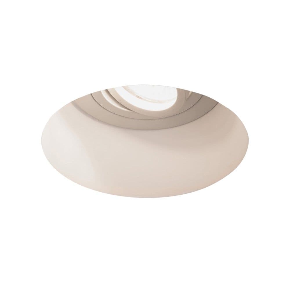 Astro 1253005 Blanco Round Adjustable Recessed Spot Light Plaster