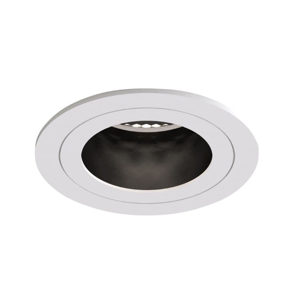 Astro 1434001 Pinhole Slimline Round Fixed Fire-Rated IP65 Matt White ...