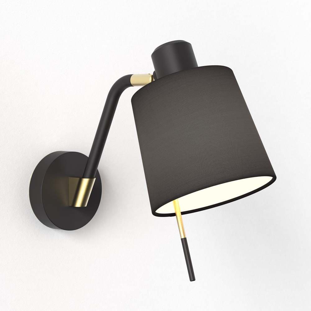 Astro 1441001 Edward Wall Matt Black Modern Wall Light