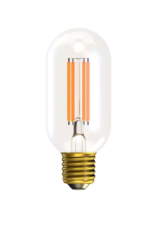BELL 60784 3.3w LED Filament Tubular Short Clear Dimmable ES 2700K ...