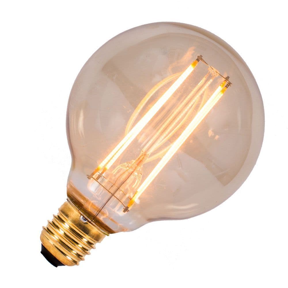 BELL 60804 LED Vintage Filament Dimmable Globe 80mm ES 3.3w | Lightbulb ...