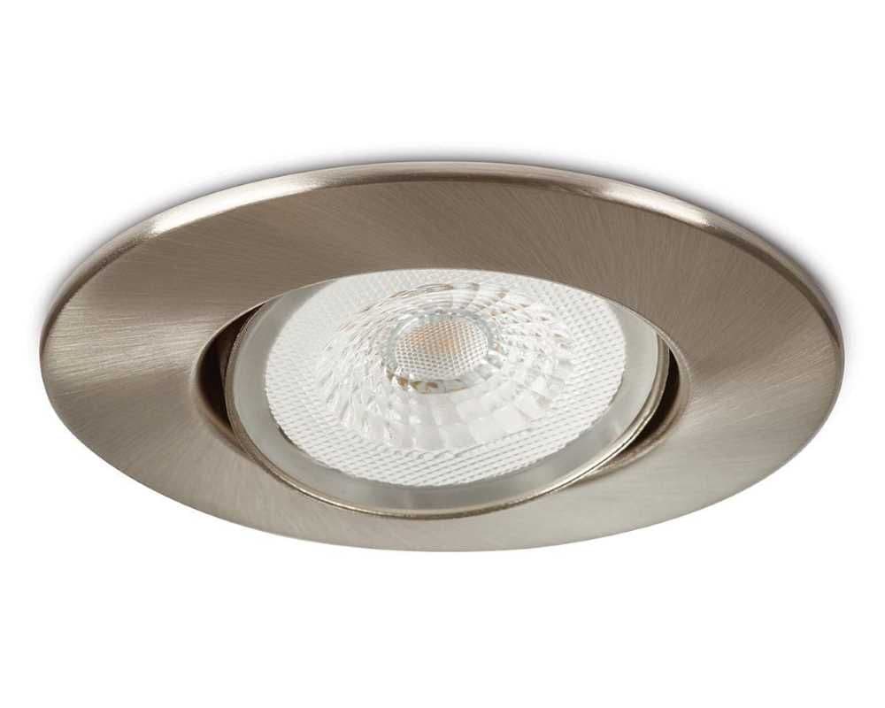 Collingwood DL490BS5540 LED Downlight Stainless Steel, Cool White
