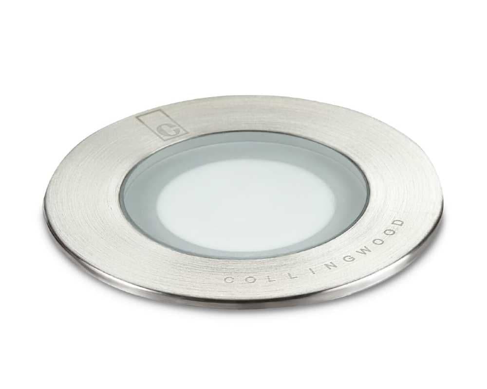 Collingwood GL016DC0F40 LED Ground Light Stainless Steel, Cool White