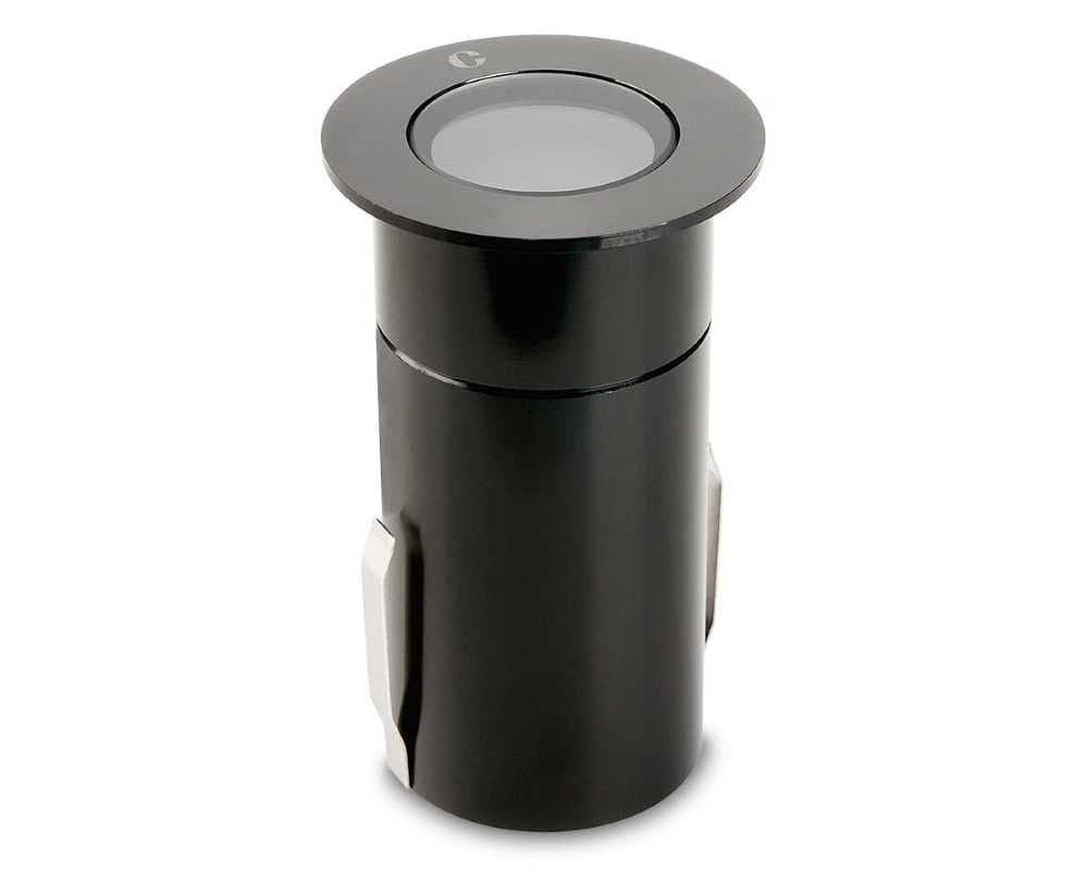 Collingwood GL019BNBL40 LED Ground Light Black Finish, Cool White
