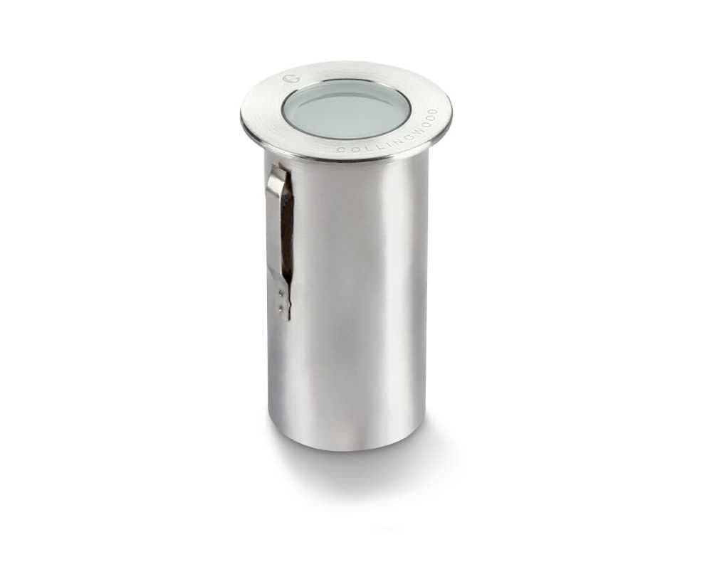 Collingwood GL019DMBL27 LED Ground Light Stainless Steel, Warm White
