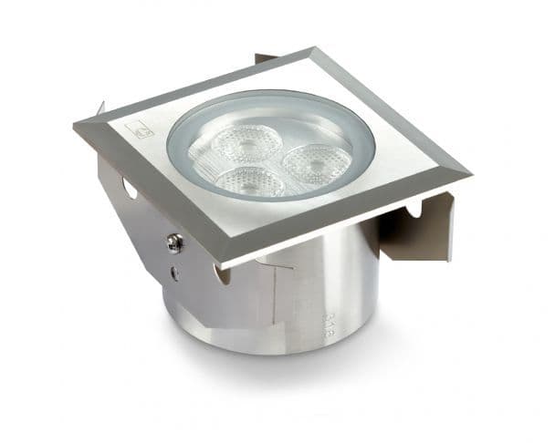 Collingwood GL041 F WW Square 3W LED Ground Light | Lightbulbworld