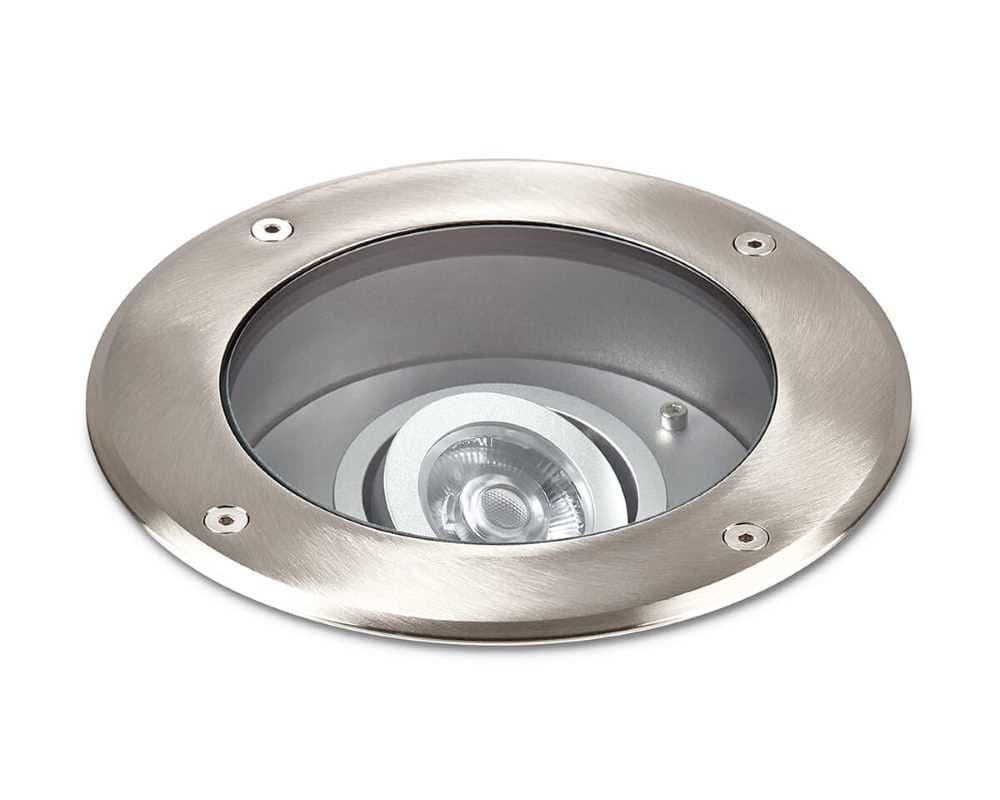 Collingwood GL07D38X40 LED Ground Light Stainless Steel, Cool White