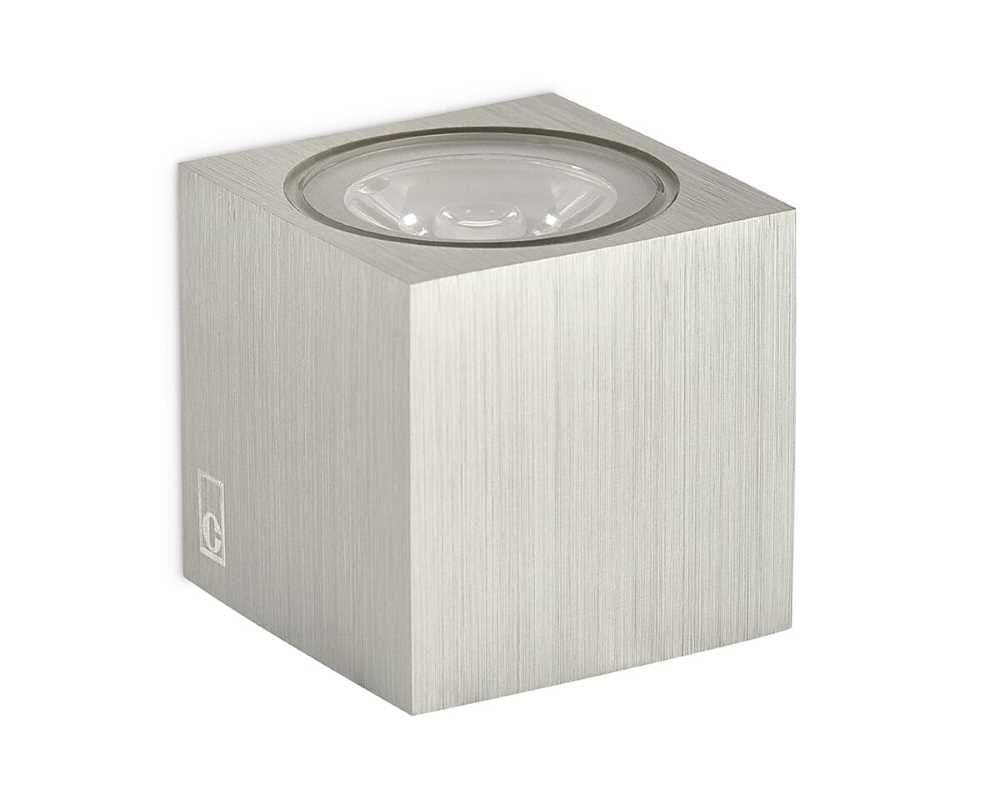 Collingwood MC010 S RED LED Mini Cube Light Stainless Steel, Red