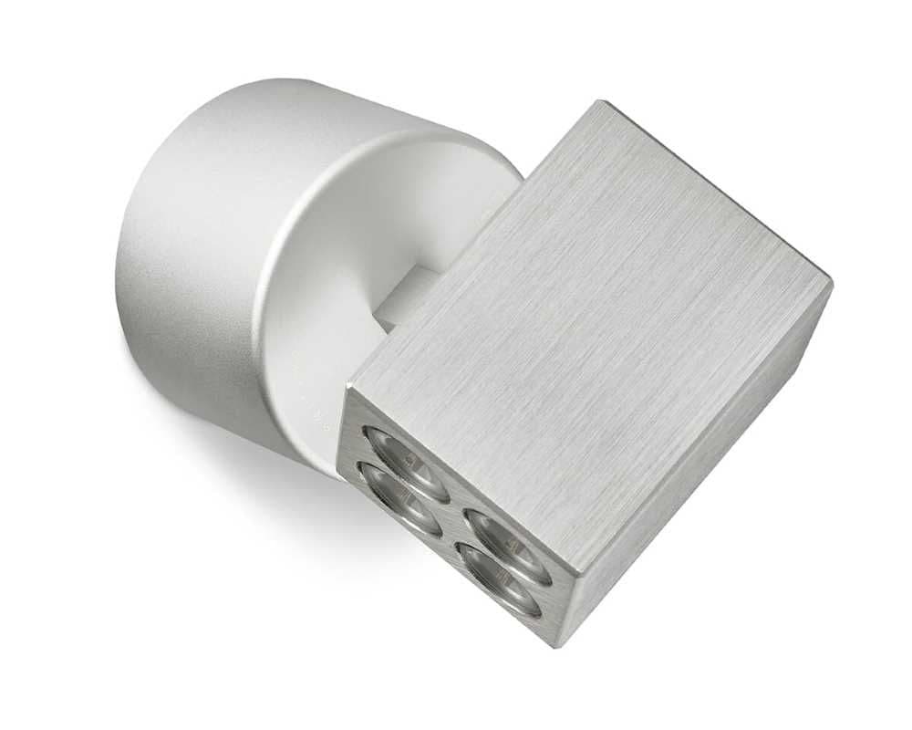Collingwood MC050 WW LED Wall Light Stainless Steel, Warm White