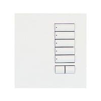Lutron Grafik Eye QS 5 Button Scene Control Keypad Wall Plate