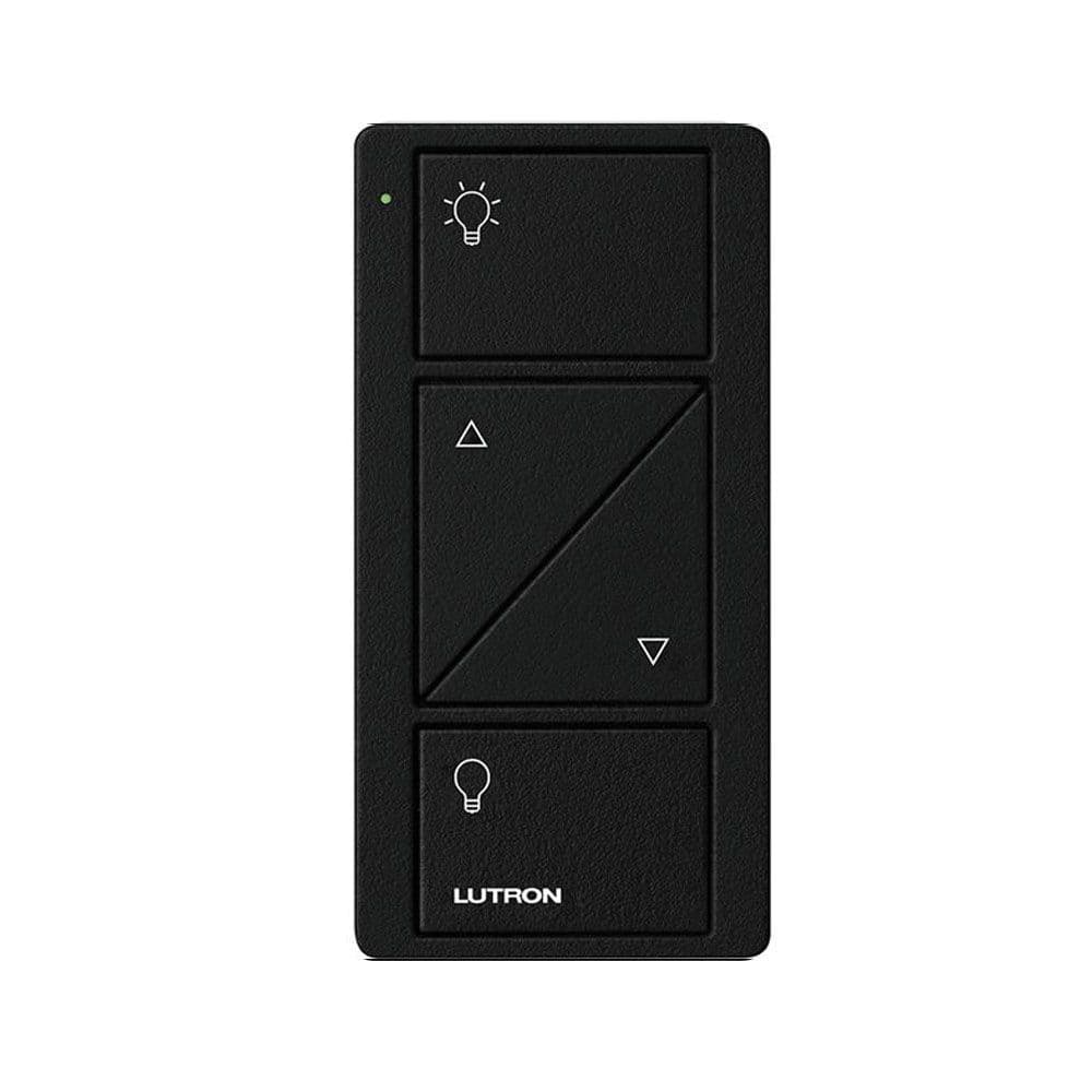 Lutron Pico RA2 Select 2 Scene Raise/Lower Keypad Black PK2-2BRL-TBL-L01