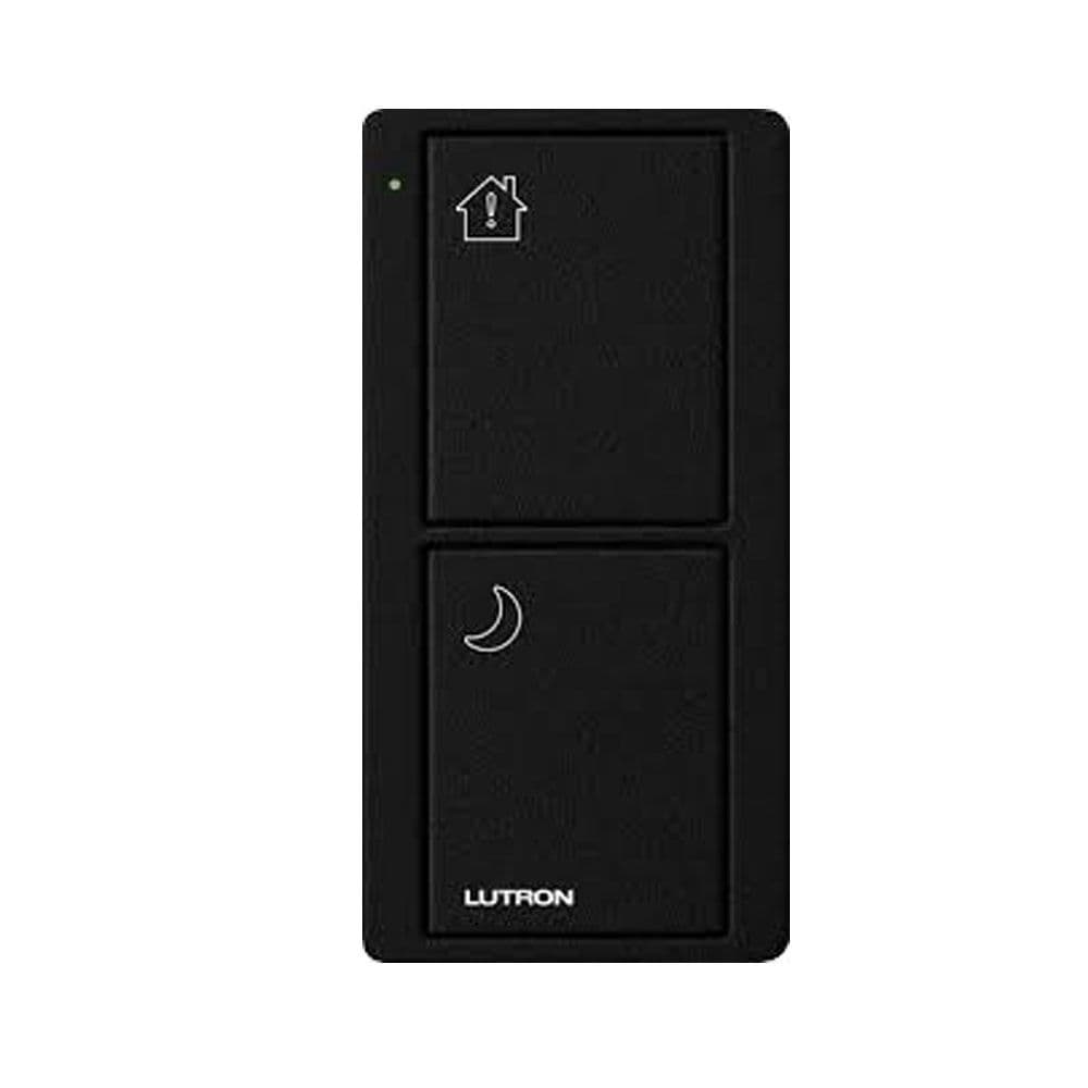 Lutron Pico RA2 Select Bedside 2 Scene Keypad Black PK2-2B-TBL-P02