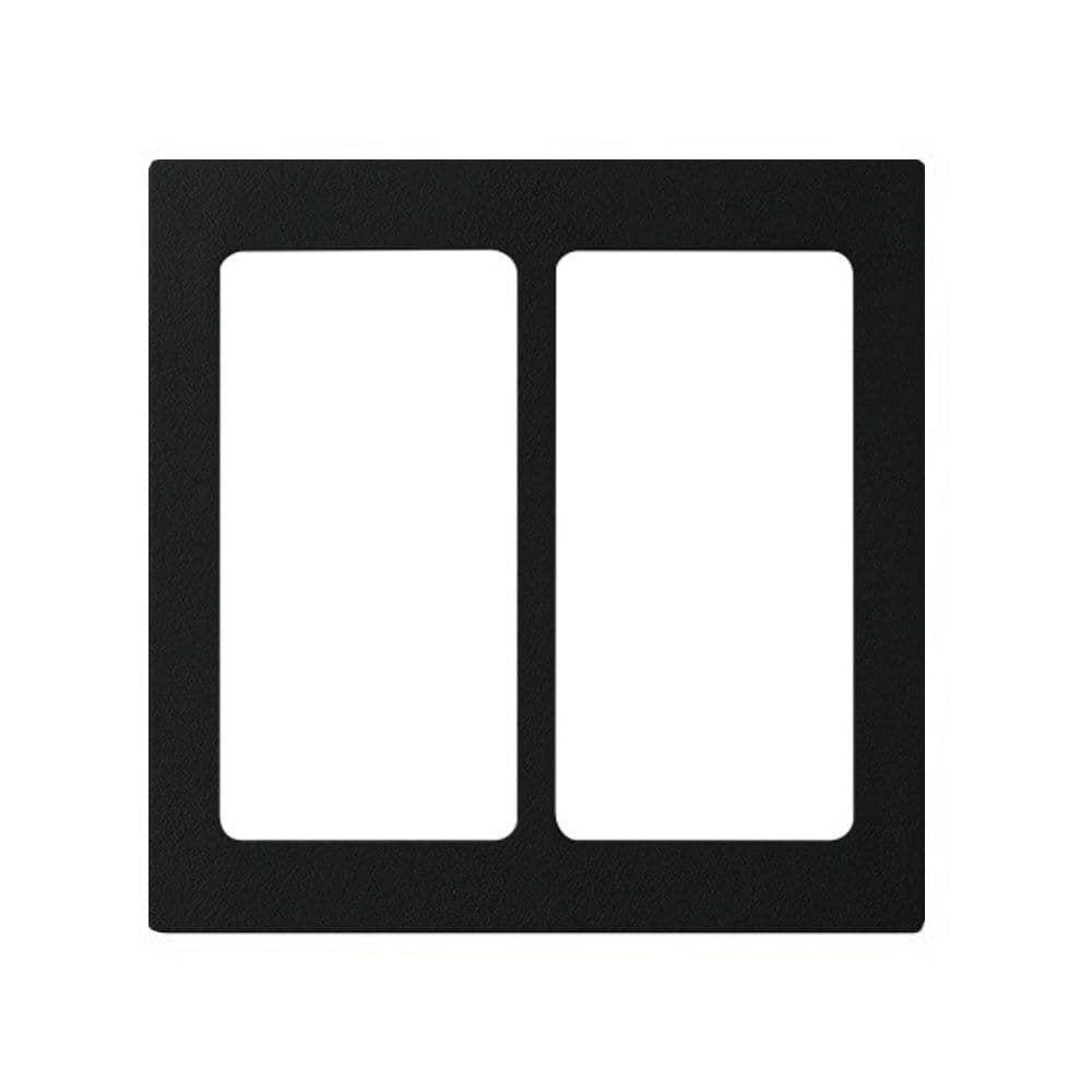 Lutron Pico RA2 Select Dual Gang Pico Faceplate - Black LPFP-S2-TBL