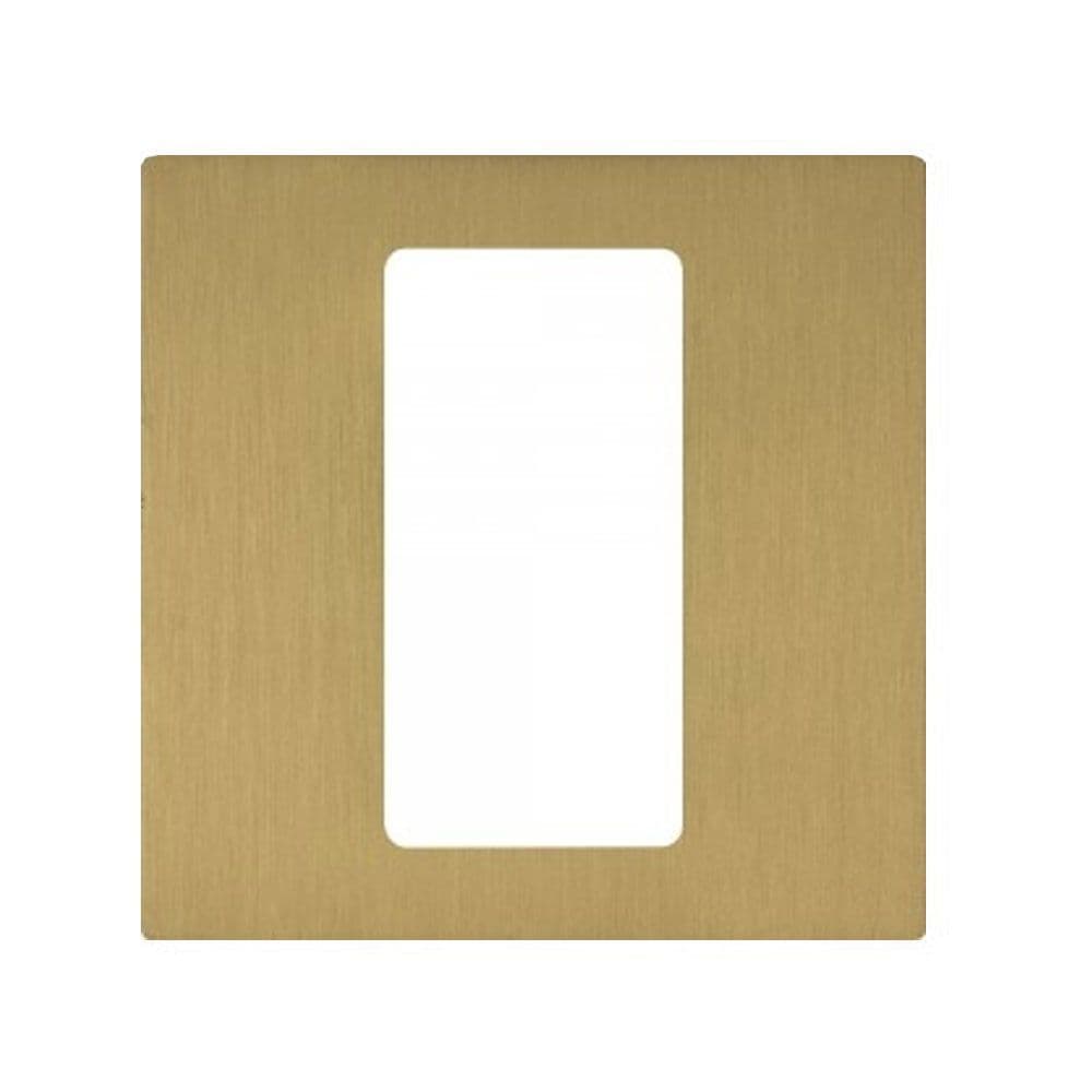 Lutron Pico RA2 Select Single Gang Pico Faceplate - Satin Brass LPFP-S1-SB