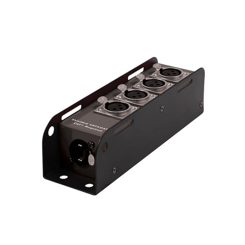 EtherCON to DMX Multicore Adaptor 3-Pin Female XLR Sockets - Lighthouse ...