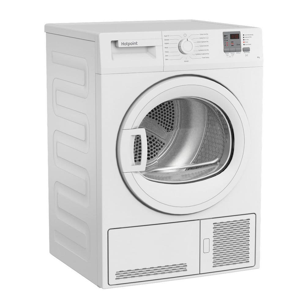 Hotpoint CHDC82WWGDUK 8kg Condenser Tumble Dryer - White