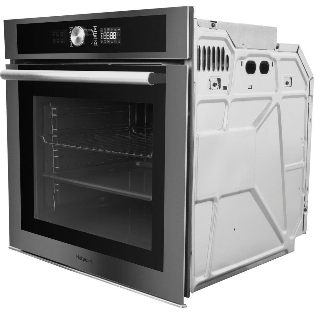 Hotpoint SI4854PIX Single Oven With Pyrolitic Cleaning - Stainless Steel