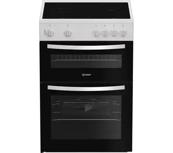 INDESIT IDE6VMW 60 cm Electric Ceramic Cooker - White