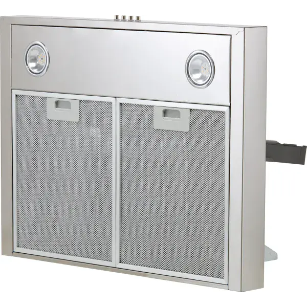Indesit IHBS6 5LMX 60cm Chimney Cooker Hood - Stainless Steel